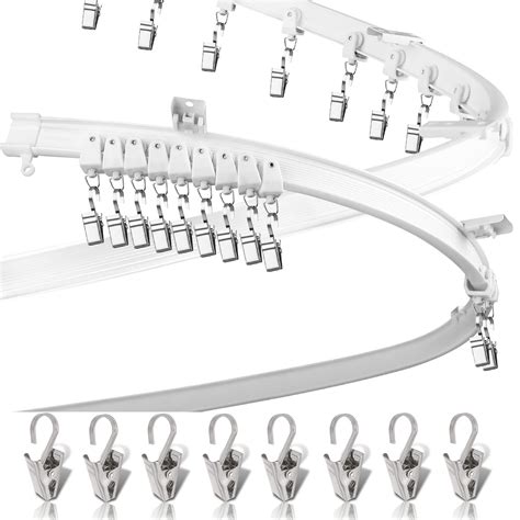 Buy Lcyfmel Curved Ceiling Curtain Track Flexible Bendable For Curtain Rail Bunk Bed Bay Window