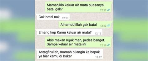 10 Chat Lucu Orang Batal Puasa Ini Tingkahnya Bikin Setan Minder Auto Ngelus Dada Sambil Istighfar