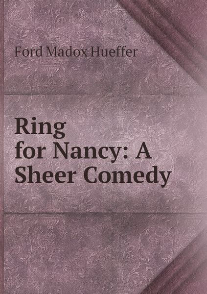 Ring For Nancy A Sheer Comedy купить с доставкой по выгодным ценам в интернет магазине Ozon