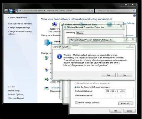 Warning Message When Assigning IP To WAN Connection Techyv Com