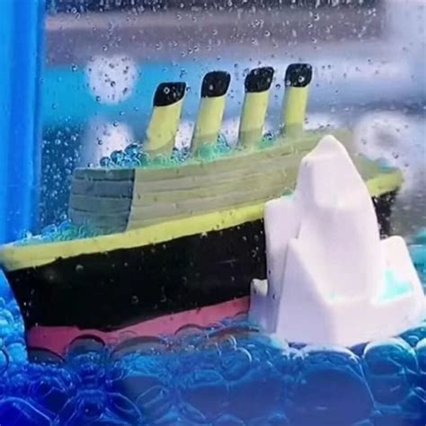 Decorative Items Dashboard Decoration Floating Water Cruiser Ship With Iceberg At Rs 199 Piece