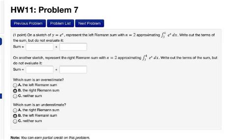 solved hw11 problem 8 previous problem problem list next