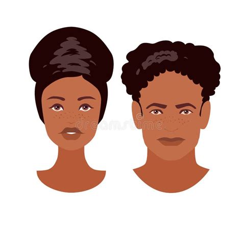 Dark Skinned Male Female Stock Illustrations 78 Dark Skinned Male Female Stock Illustrations