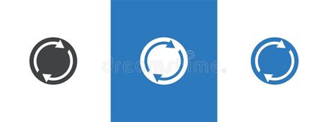 Synchronization Icon Thin Line Illustration Stock Vector Illustration Of Reusing Arrow 336561689