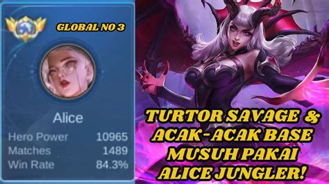 2X SAVAGE ALICE TOP GLOBAL NO 3 ALICEJK YouTube