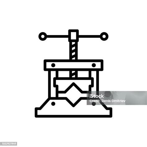 파이프 바이스 벡터 아이콘입니다 정사각형 원형 파이프 작업용 클램프 관 튜브에 대한 스톡 벡터 아트 및 기타 이미지 관 튜브 용접공 0명 Istock