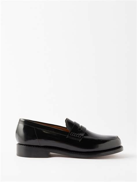 Grenson Jago Leather Loafers In White For Men Lyst
