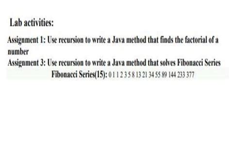 Solved Lab Activities Assignment 1 Use Recursion To Write