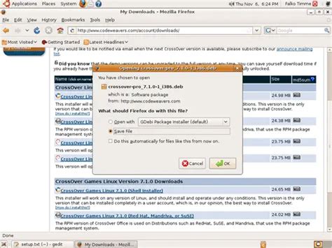 Running Windows Programs On Ubuntu 810 With Crossover Linux Pro 710