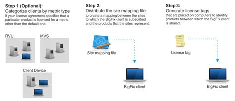 classifying the bigfix client used by multiple bigfix products