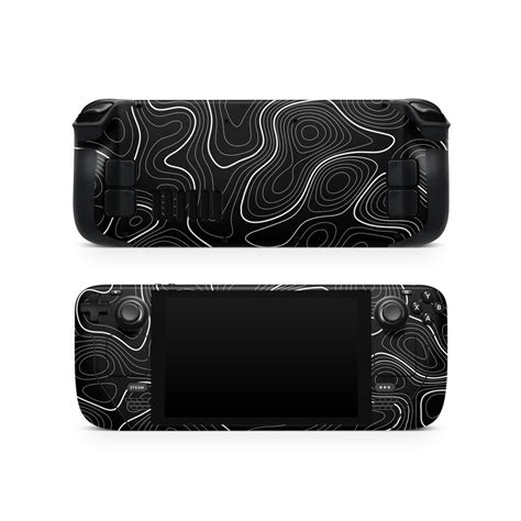 Topographic Map Skin For Steam Deck Skins For Steam Deck Precut