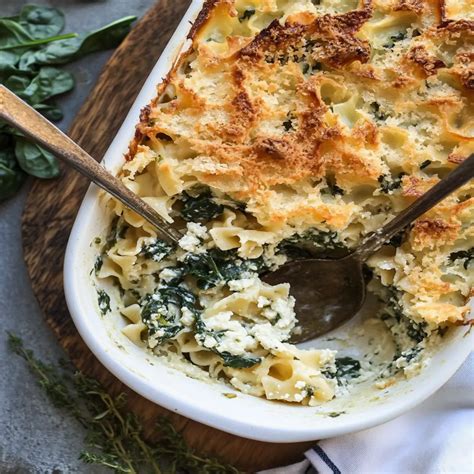 Delicious Spinach And Ricotta Noodle Kugel Recipe To Savor Recipes By