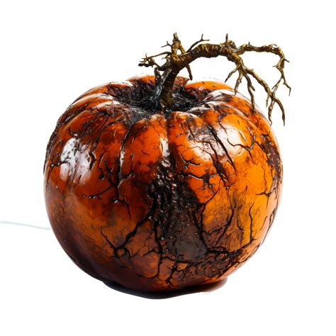 Ai Generated Decomposing Rotten Orange Unhealthy Eating Concept In