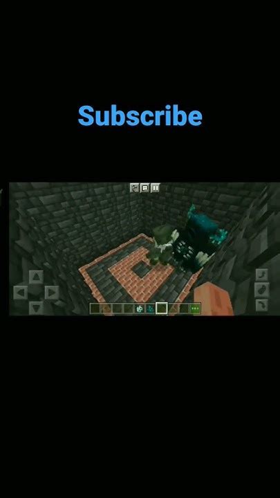 Minecraft Bedrock Warden Vs The Lizard Dr Curt Youtube