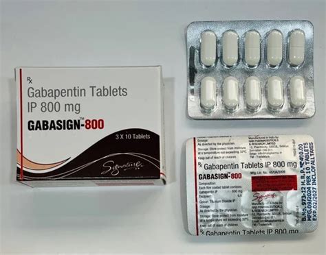 Gabasign 800mg Gabapentin Tablets At ₹ 259 Box Gabapin In Kamptee Id 2855245466497