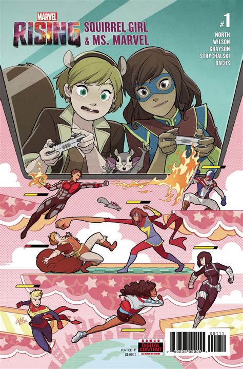 Marvel Rising Squirrel Girl Ms Marvel 1 Cover A Regular Gurihiru Cover