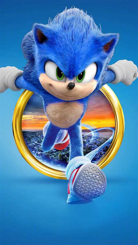 Sonic The Hedgehog 2020 Phone Wallpaper Moviemania Aniversário Do