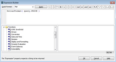 Coldfusion Tips Creating A Tabular Report Using Coldfusion Report Builder