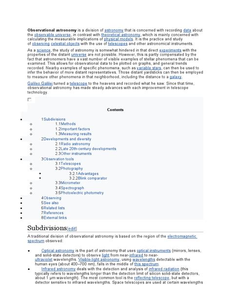 Observational Astronomy Pdf Observational Astronomy Astronomy