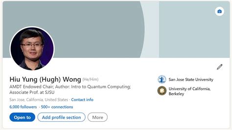 Hiu Yung Hugh Wong On Linkedin Semiconductor Quantumcomputing Analogdesign Accessibility