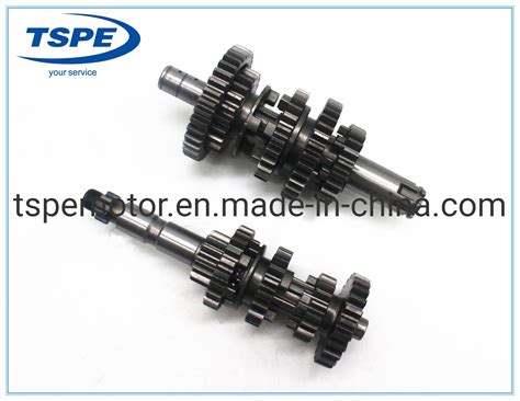 Motorcycle Transmission Gear Set Mainshaft Countershaft For Ybr 125