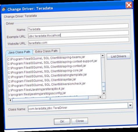 Teradata Jdbc Drivers Download Twitter