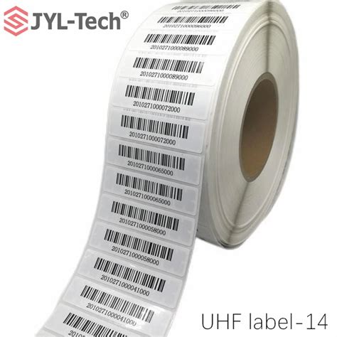 Online Printing And Programming Passive Smart Rfid Label Tags Stickers