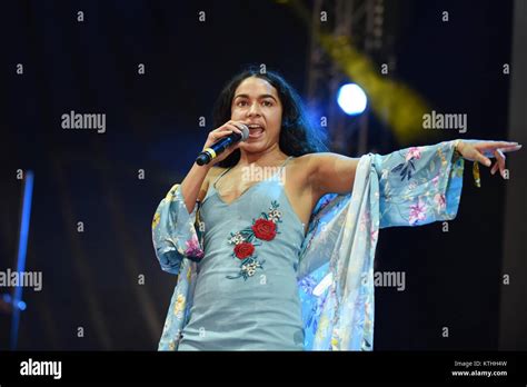 American Rapper Destiny Nicole Frasqueri Aka Princess Nokia Performing Live At Pohoda Music And
