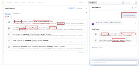 Highlighting SearchAssist