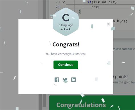 Cprogramming Hackerrank 4starcoder Harithvarakesan B S
