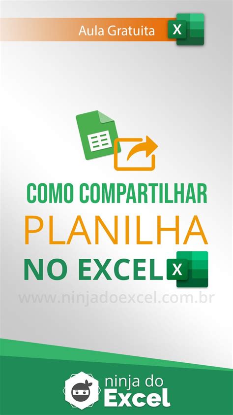 Aula Gratuita ð ¡ Como Compartilhar Planilha Do Excel Compartilhar