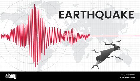 Earthquake Seismic Vibration Clipart Design Seismograph Frequency Wave