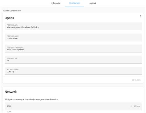 Compreface Add On Broken Configuration Home Assistant Community