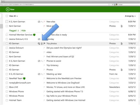 Five Ways To Organize Your E Mail In Outlook Com Work Email Work Organization Outlook Hacks