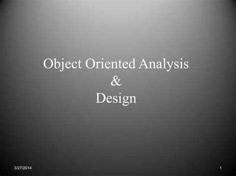 Structured Analysis And Structured Design Pdf
