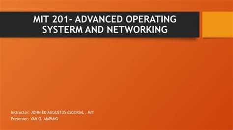 File Management In Operating System Ppt