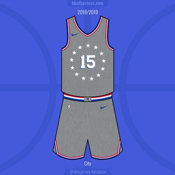 Philadelphia 76ers Basketball Jersey Db