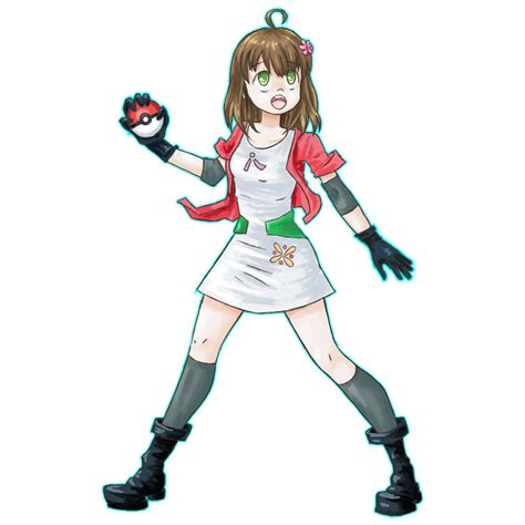 Hanami Mako Pokemon Trainer By Aki Kumaki On Deviantart