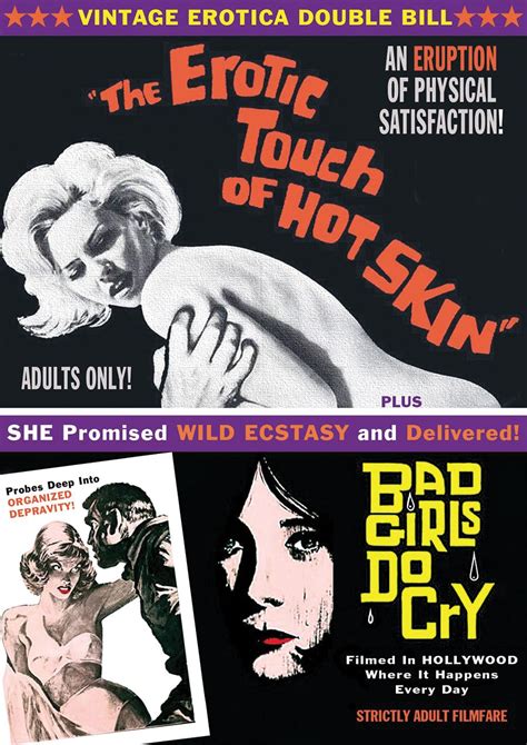 Vintage Erotica Double Feature The Erotic Touch Of Hot Skin 1966