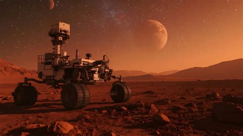 Mars Rover Expedition Red Planet Surface Wallpaper 4k Uhd 3840x2160