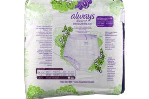 Always Discreet Underwear Maximum Classic Cut Xl 15 Ct Always