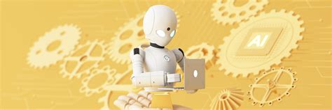 Premium Photo Robot Cybernetic Organism Works With A Virtual Hud Interface In Reality And Ai