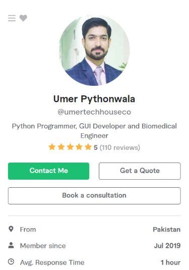 Umertechhouseco I Will Develop Gui In Python Using Tkinter Or Pyqt For 10 On