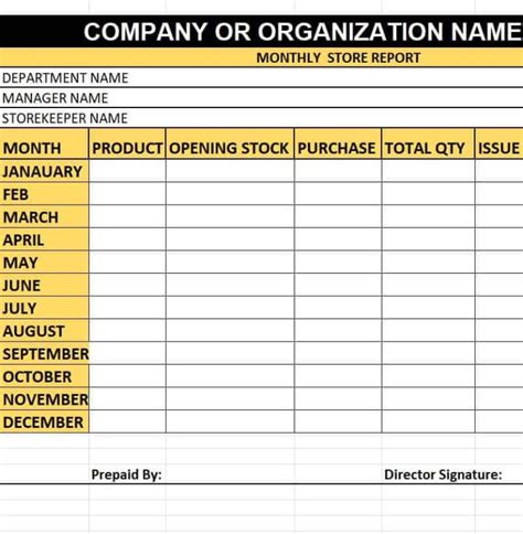 Top Customizable Monthly Report Templates In WORD EXCEL