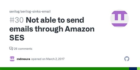 Not Able To Send Emails Through Amazon SES Issue 30 Serilog