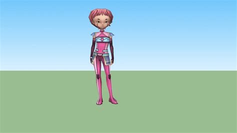 Code Lyoko Aelita 3d Warehouse