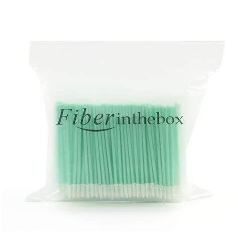 Buy 125mm Fiber Optic Mini Foam Clean Sticks Fiberinthebox