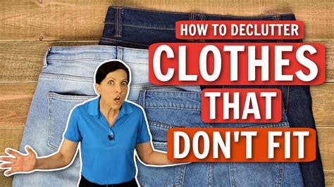 How To Declutter Clothes That Dont Fit 3 Tips You Can Do Today Youtube