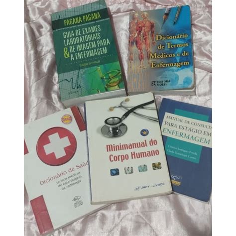 Kit Livros De Enfermagem Shopee Brasil
