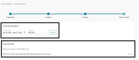 Pearson Progress Creating A Course